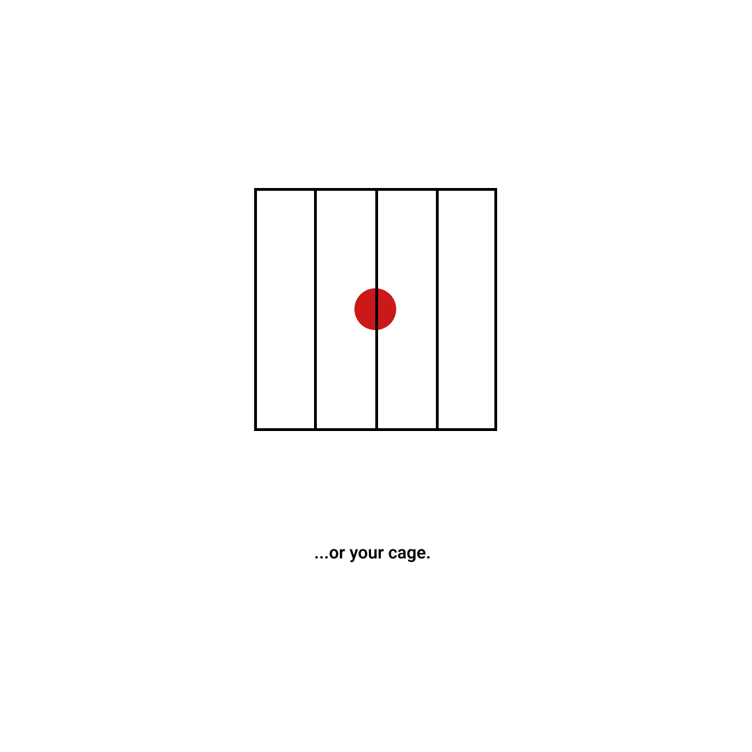 Circle or cage? - Tyler Durden