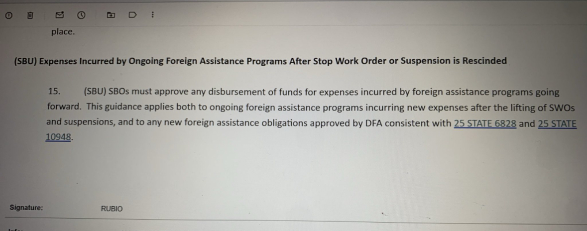 NEW: Updated Guidance for Ongoing State and/or USAID-Funded Foreign ...
