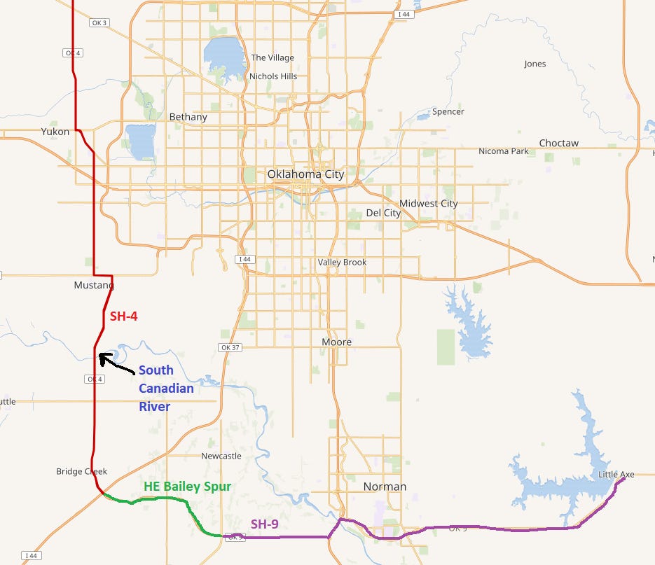 NEW ROUTE for South Extension Turnpike - Pike Off OTA