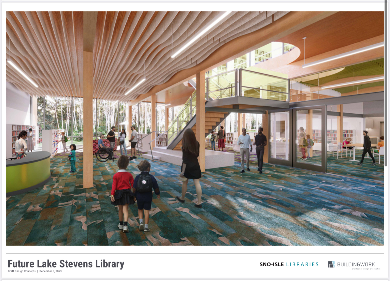 New Lake Stevens Library Update: Construction Now Underway, Ground Breaking Event Sat.