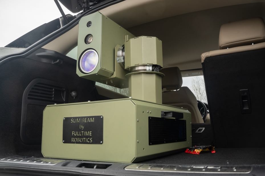 Ukraine Debuts 'Slim Beam' Laser Weapon Turret