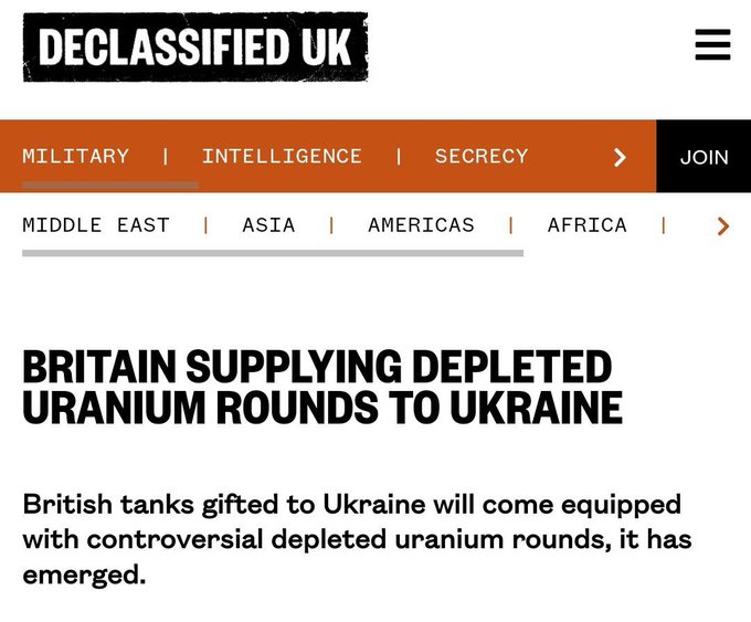 Mines, Depleted Uranium, and Important Addendums