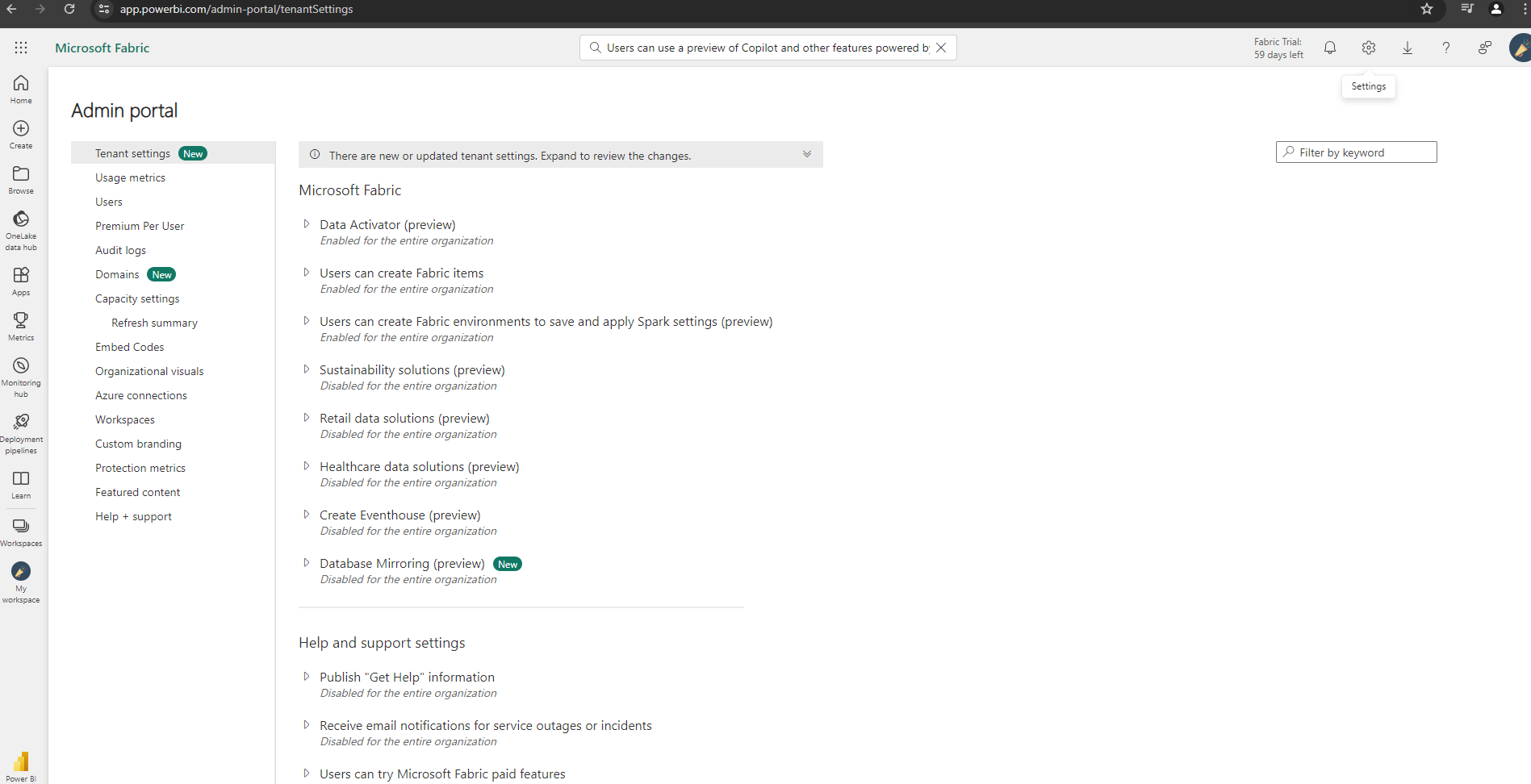 Getting Started with MS Fabric: Enabling and Activating the Trial in ...