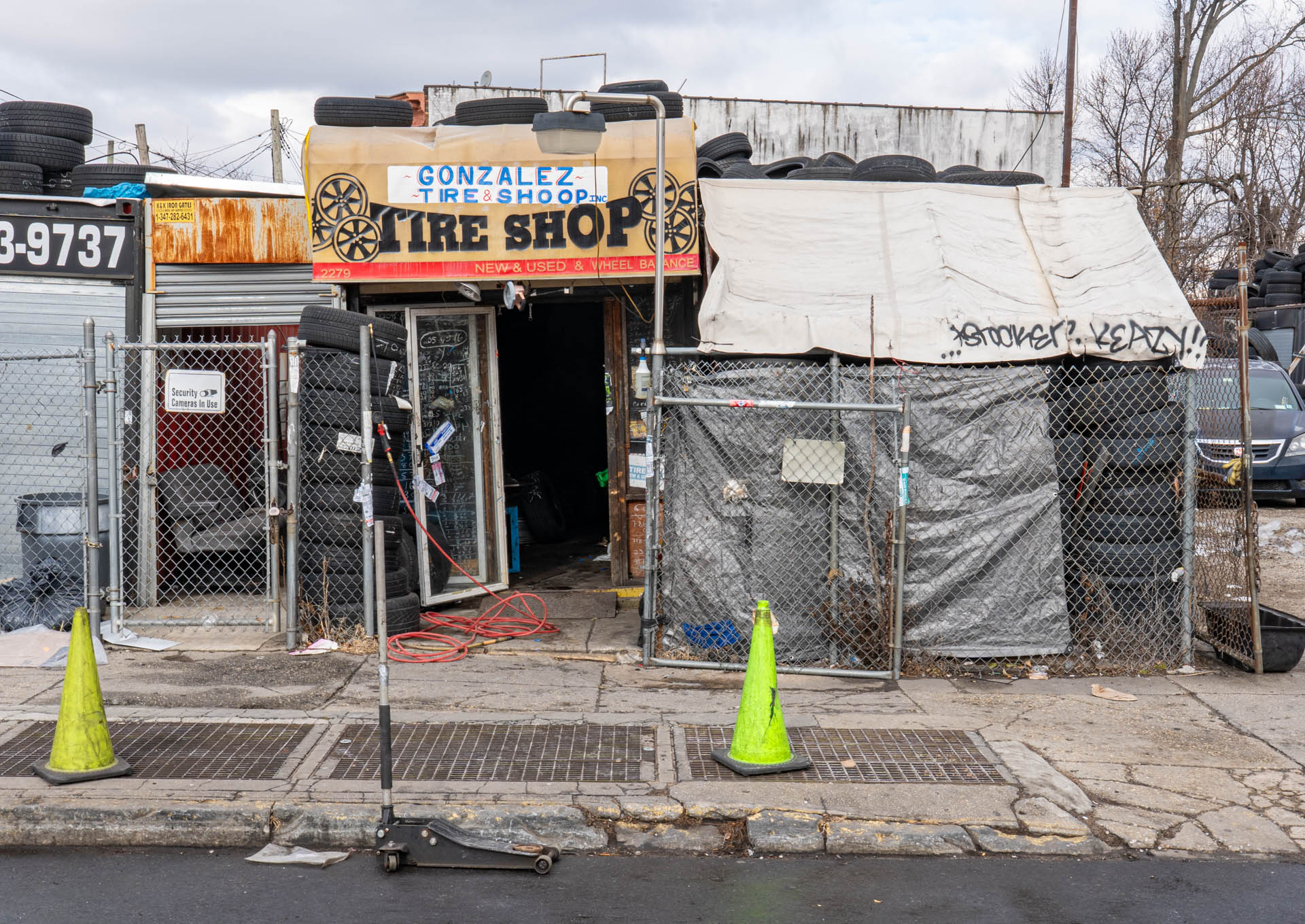 The Surprising Visual Pleasures of Tire Shops