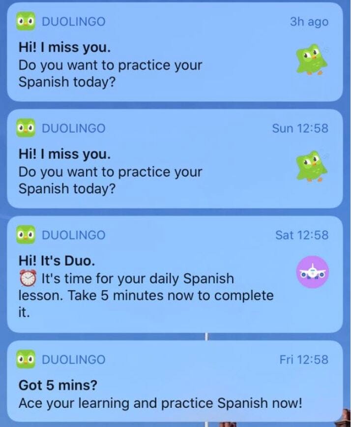 How Duolingo Perfected the Art of Push Notifications