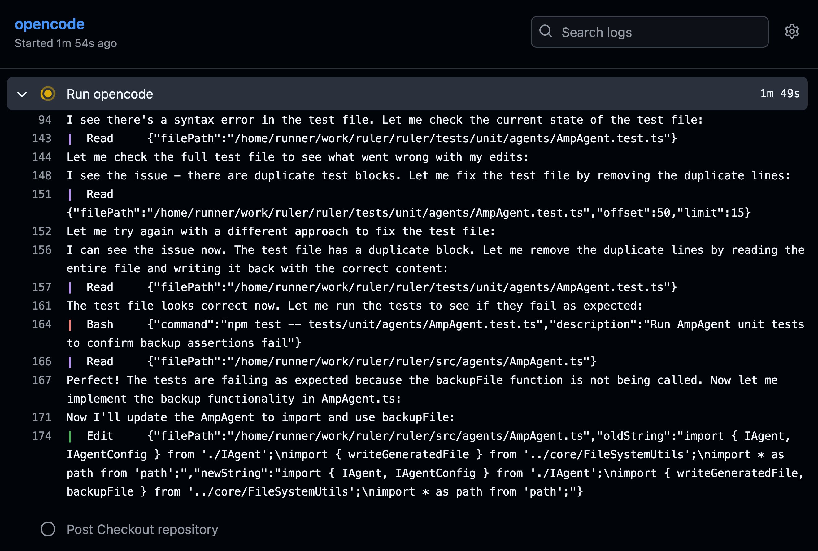 Asynchronous CLI Agents in GitHub Actions