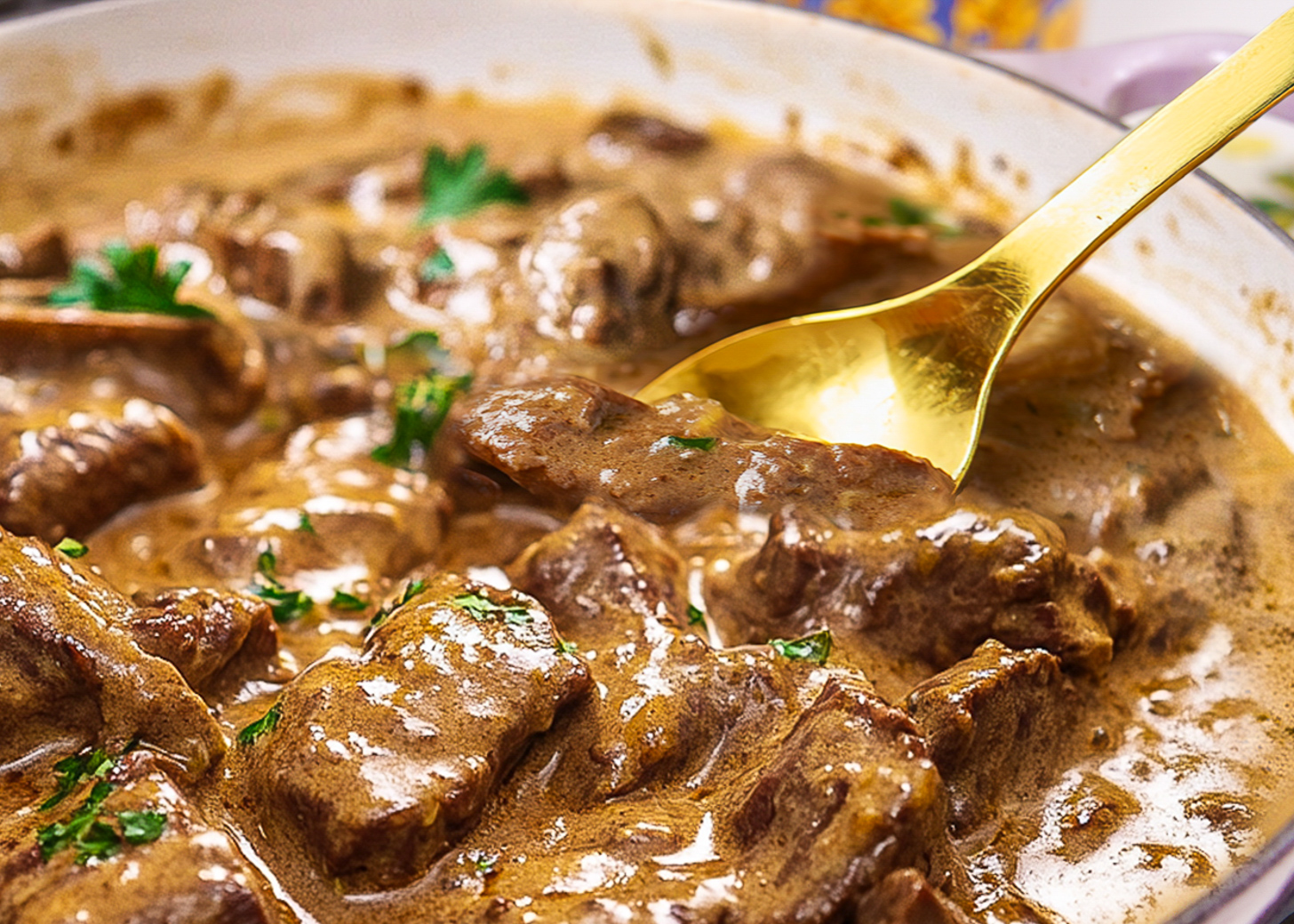 Beef Stroganoff - by Sophie - Essen Recipes