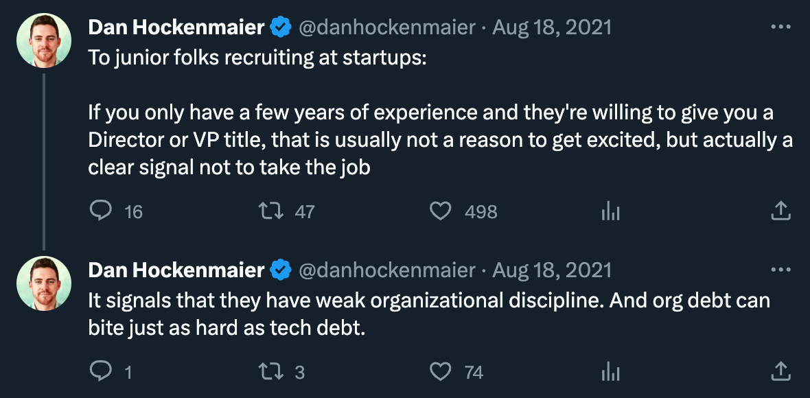 How to Choose a Startup - by Dan Hockenmaier