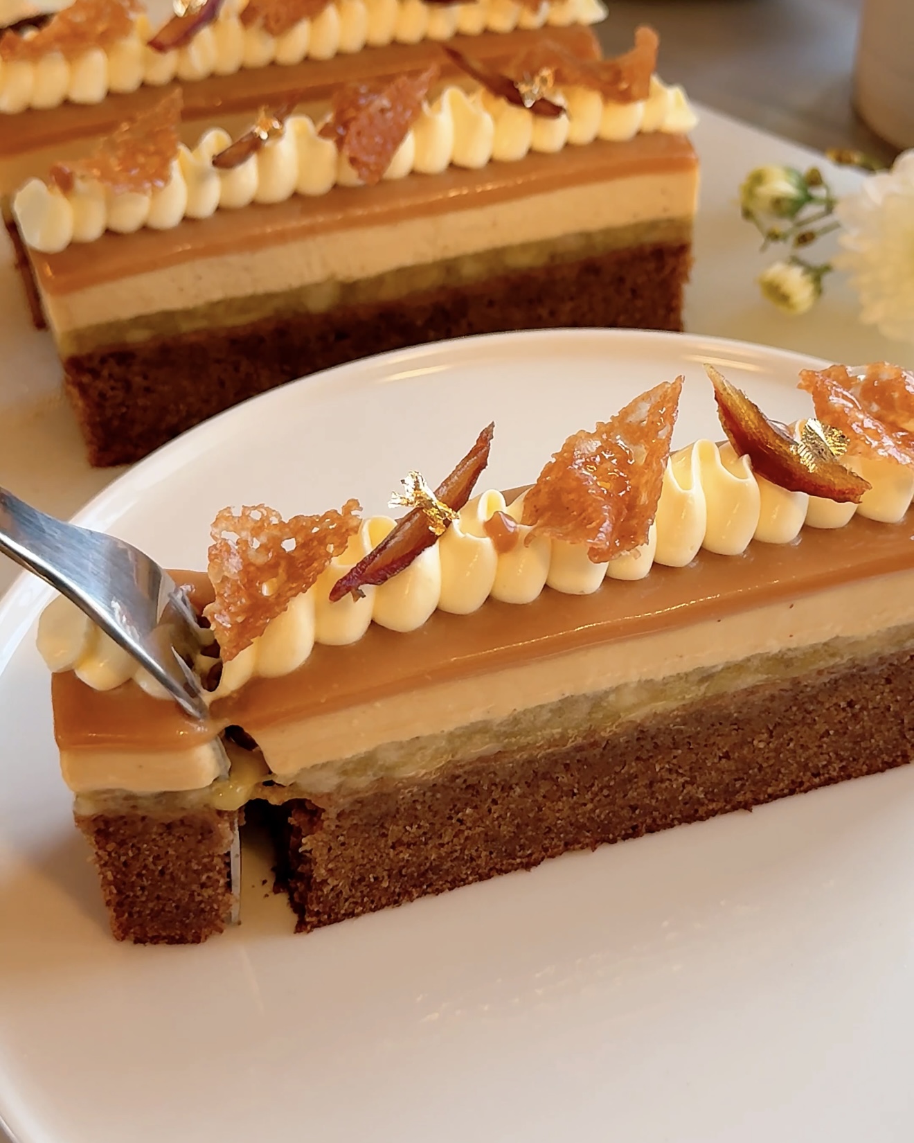 Date Banana Caramel Cake - Soohyun Lee
