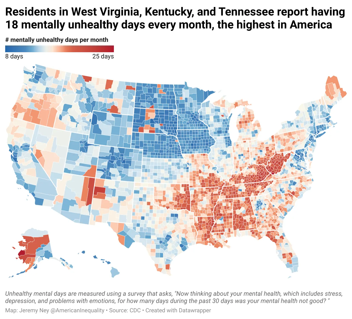 The Anxious Generation: Regional Disparities
