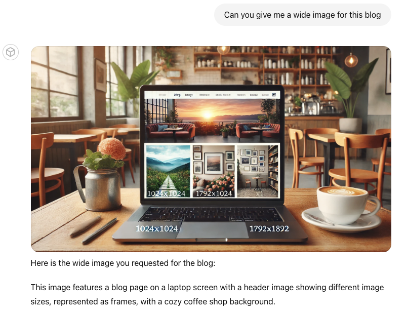 How to Get ChatGPT to Create Images of Different Sizes | #57