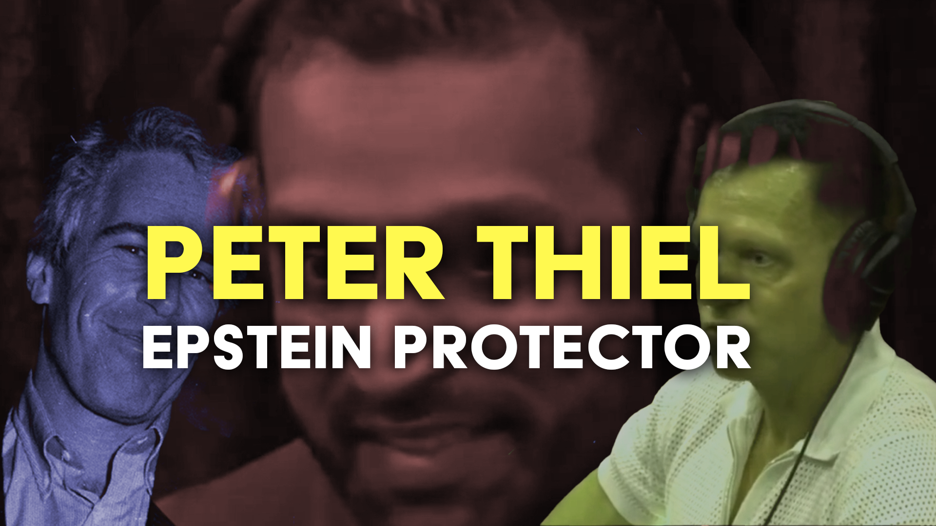 Peter Thiel, Epstein Protector - by Jim Stewartson
