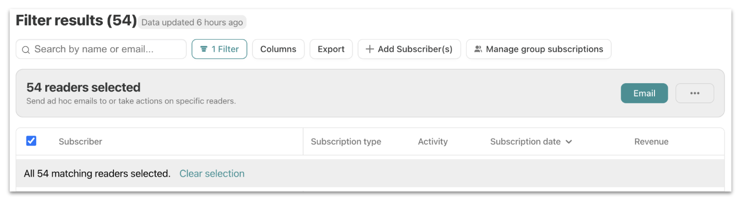 How to Email Your Substack Subscribers (Without Publishing a Post)