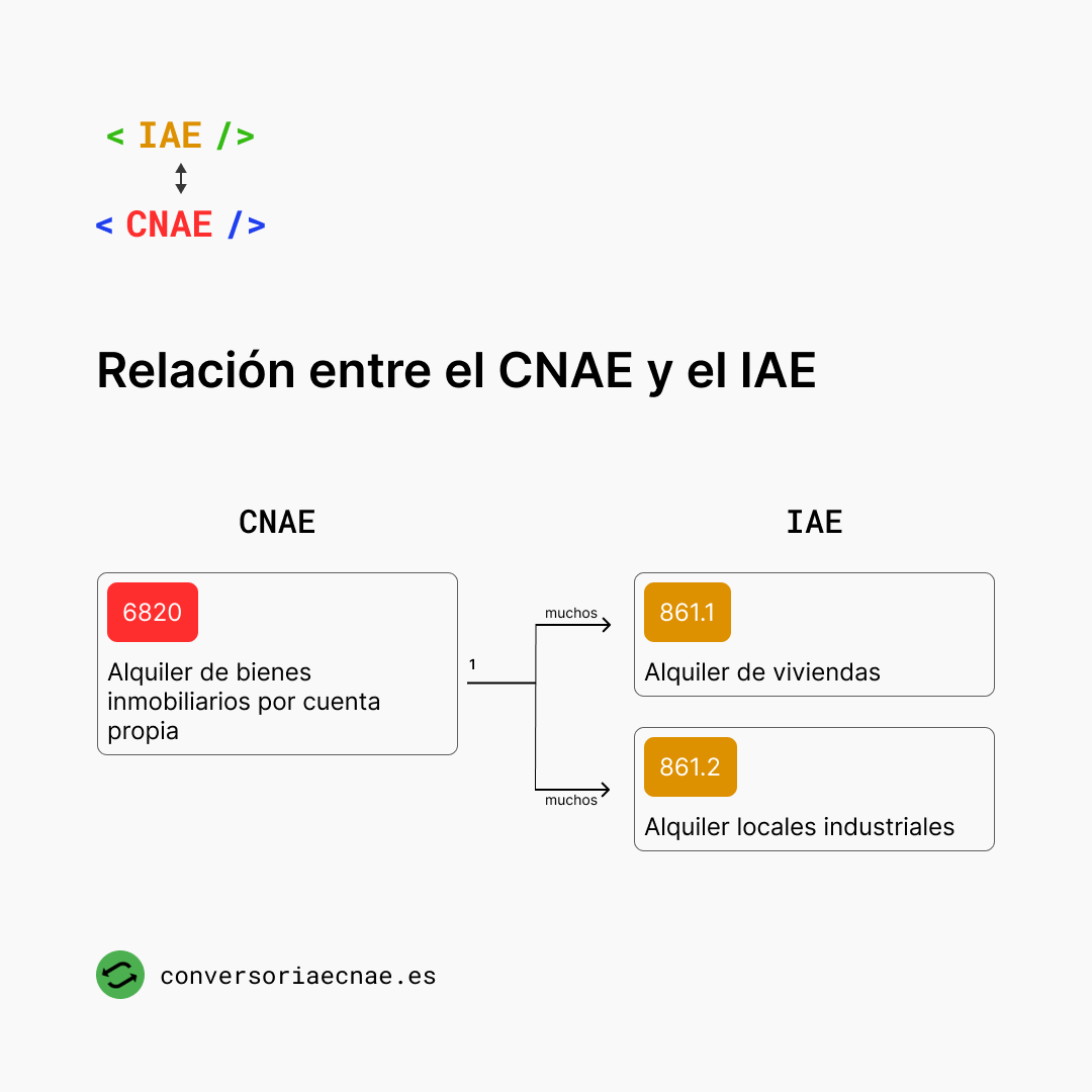 ¿Qué es el CNAE y cómo se relaciona con el IAE?