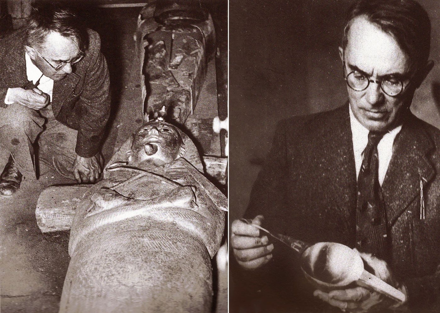 Pierre Montet, the real Indiana Jones, discovered three intact Pharaohs ...