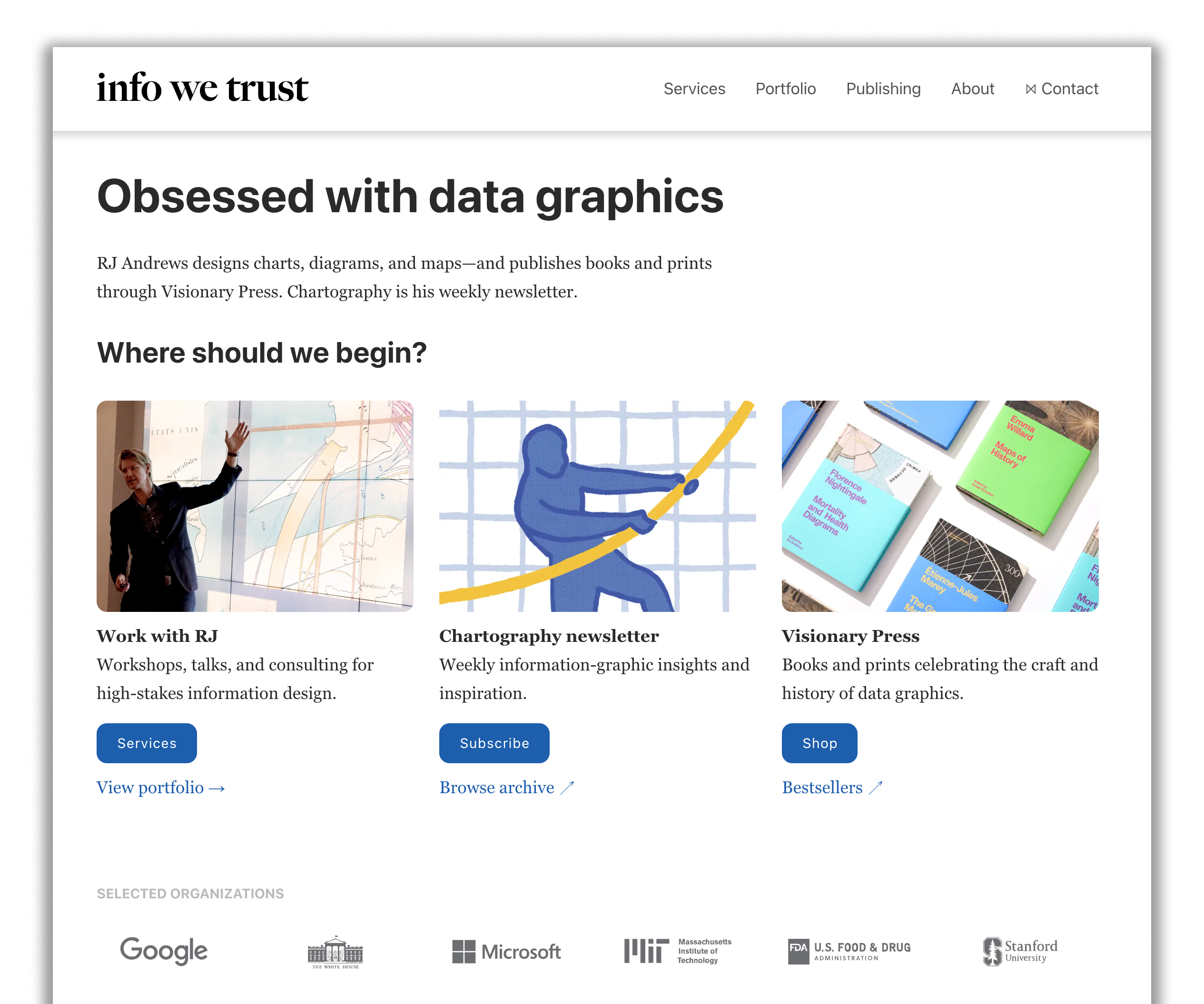 Bellissimi Data Graphics - by RJ Andrews - Chartography