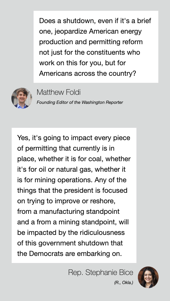 Rep. Stephanie Bice on how a Schumer Shutdown harms rural America ...