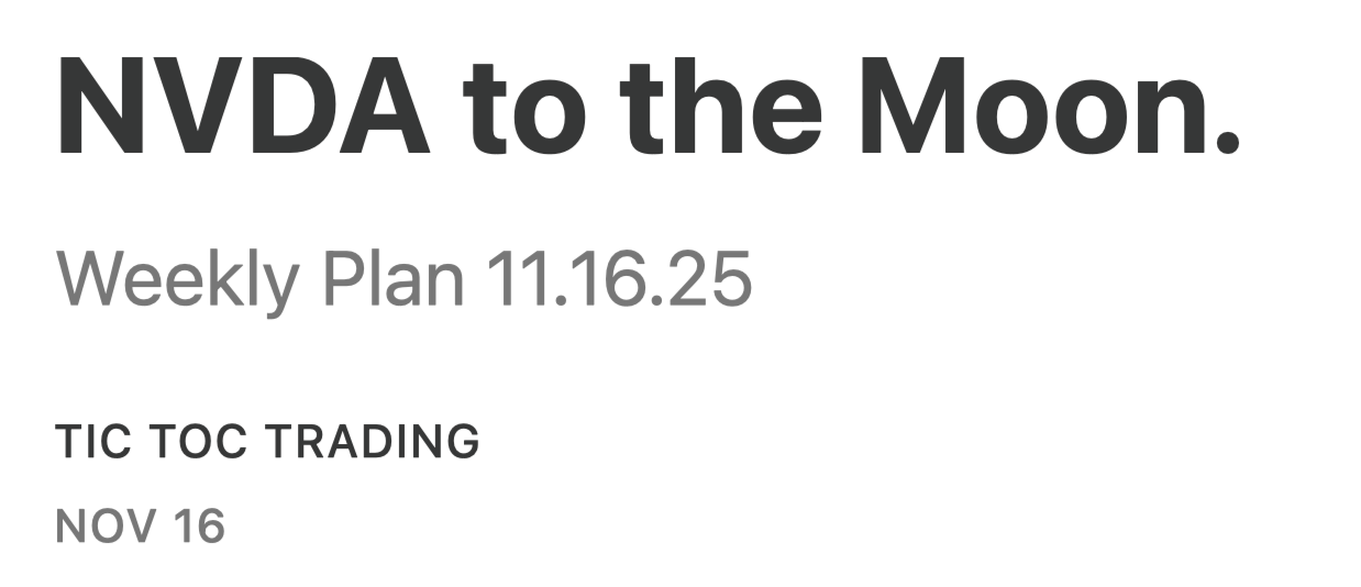 NVDA has mooned. - by Tic Toc Trading