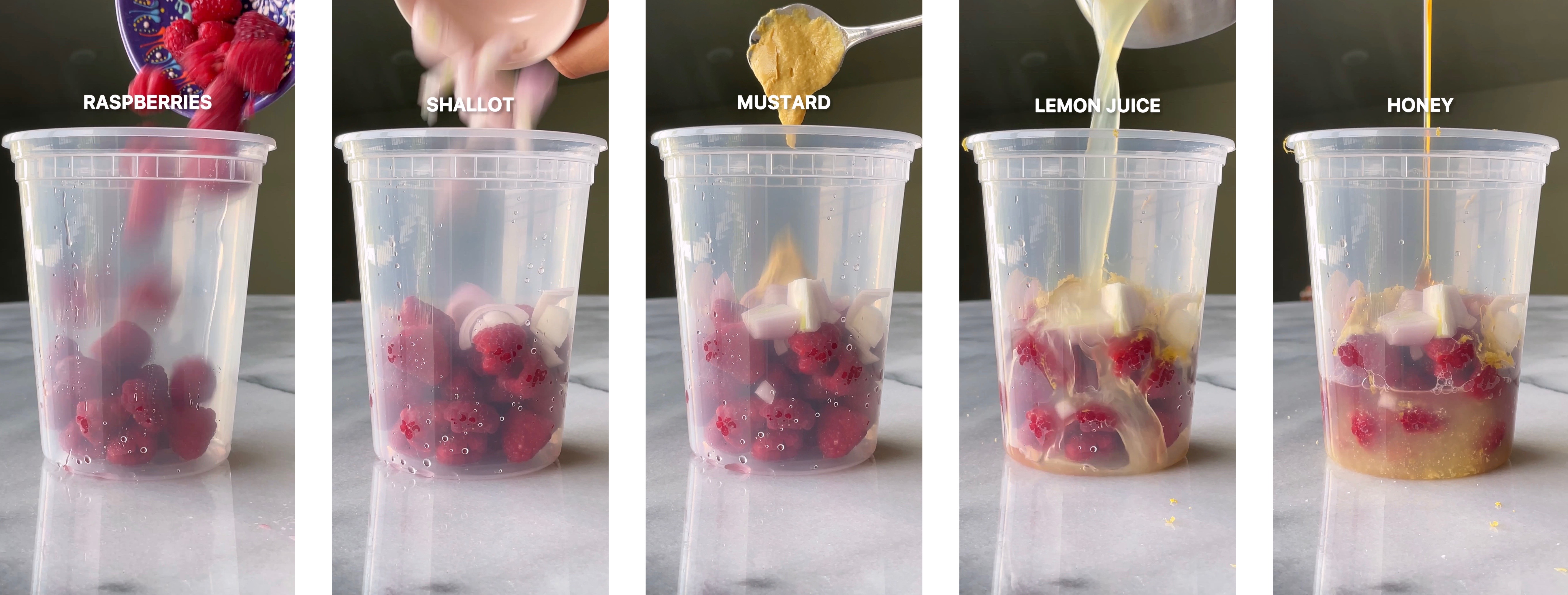 Delicious Raspberry Lemon Vinaigrette - SCRAPS