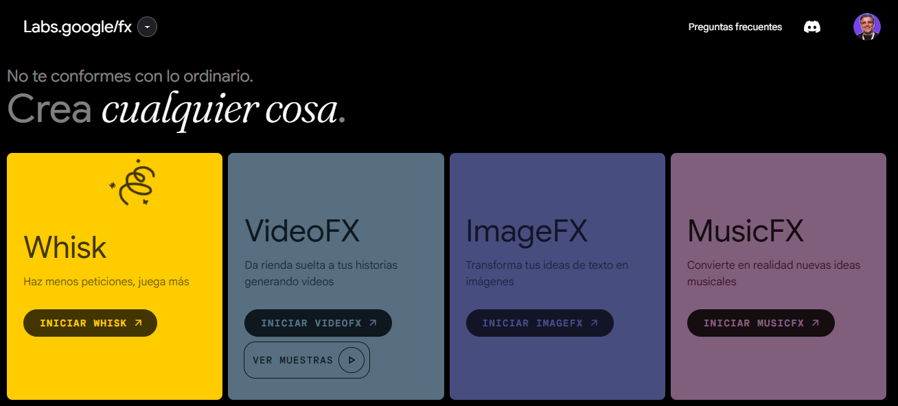 Google FX: Potencia tus ideas visual y sonora
