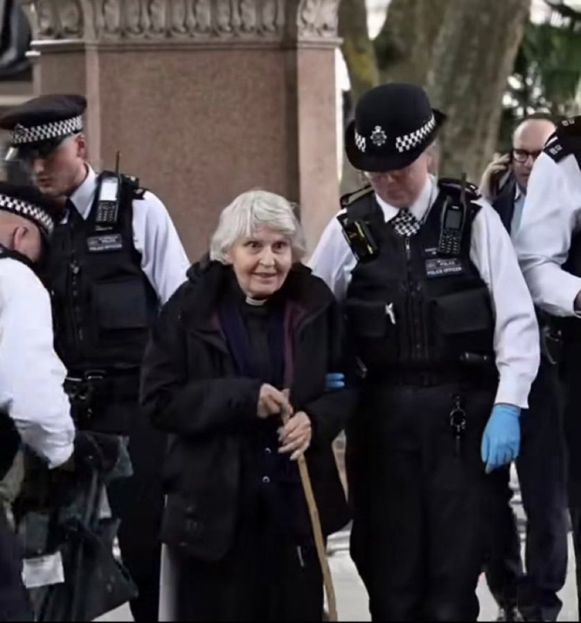 Ricky Hale (@councilestatemedia): "When your idea of "fighting terrorism" is arresting an 83 ...