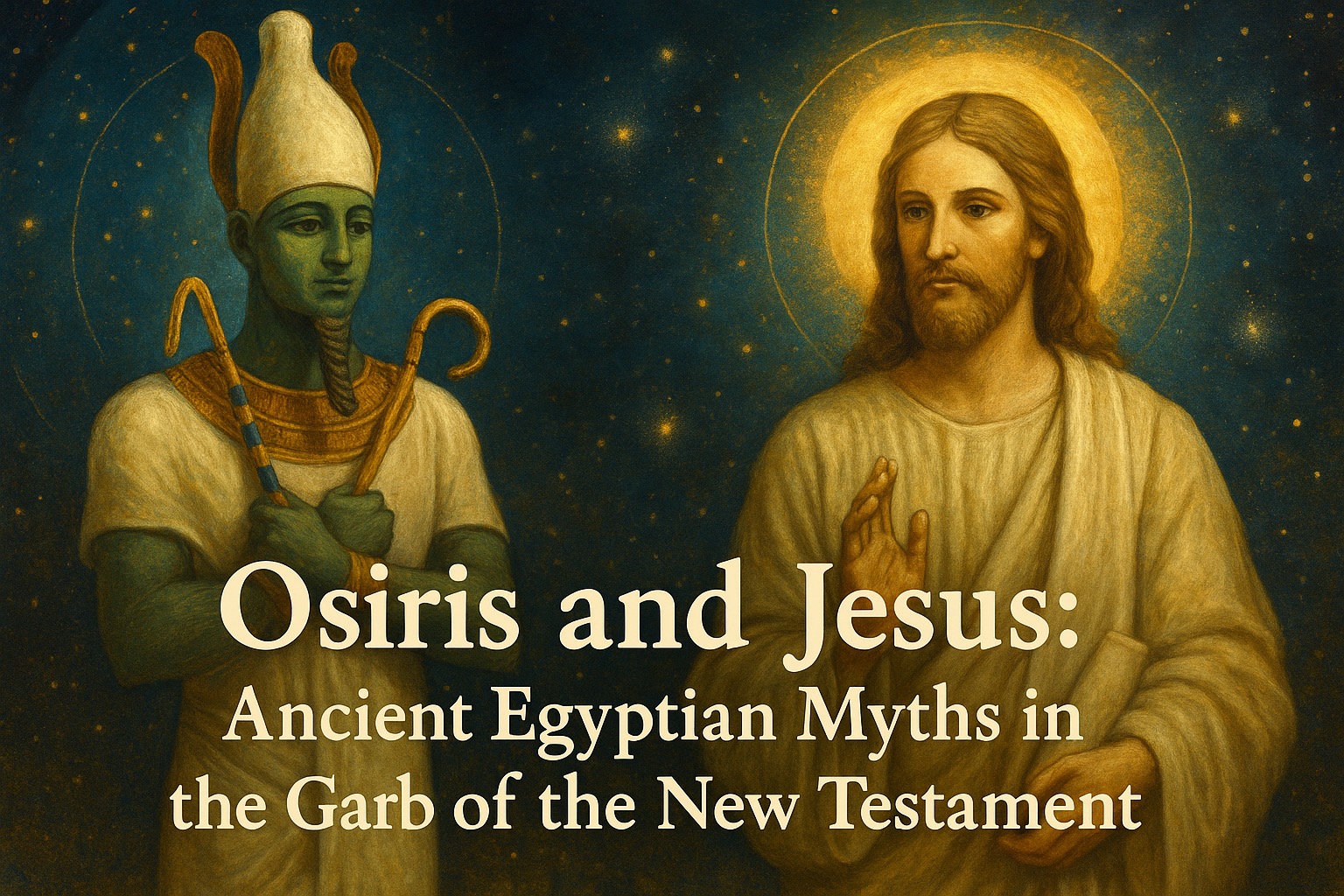 From Osiris to Jesus Ancient Egyptian Myths in the Garb of the New ...