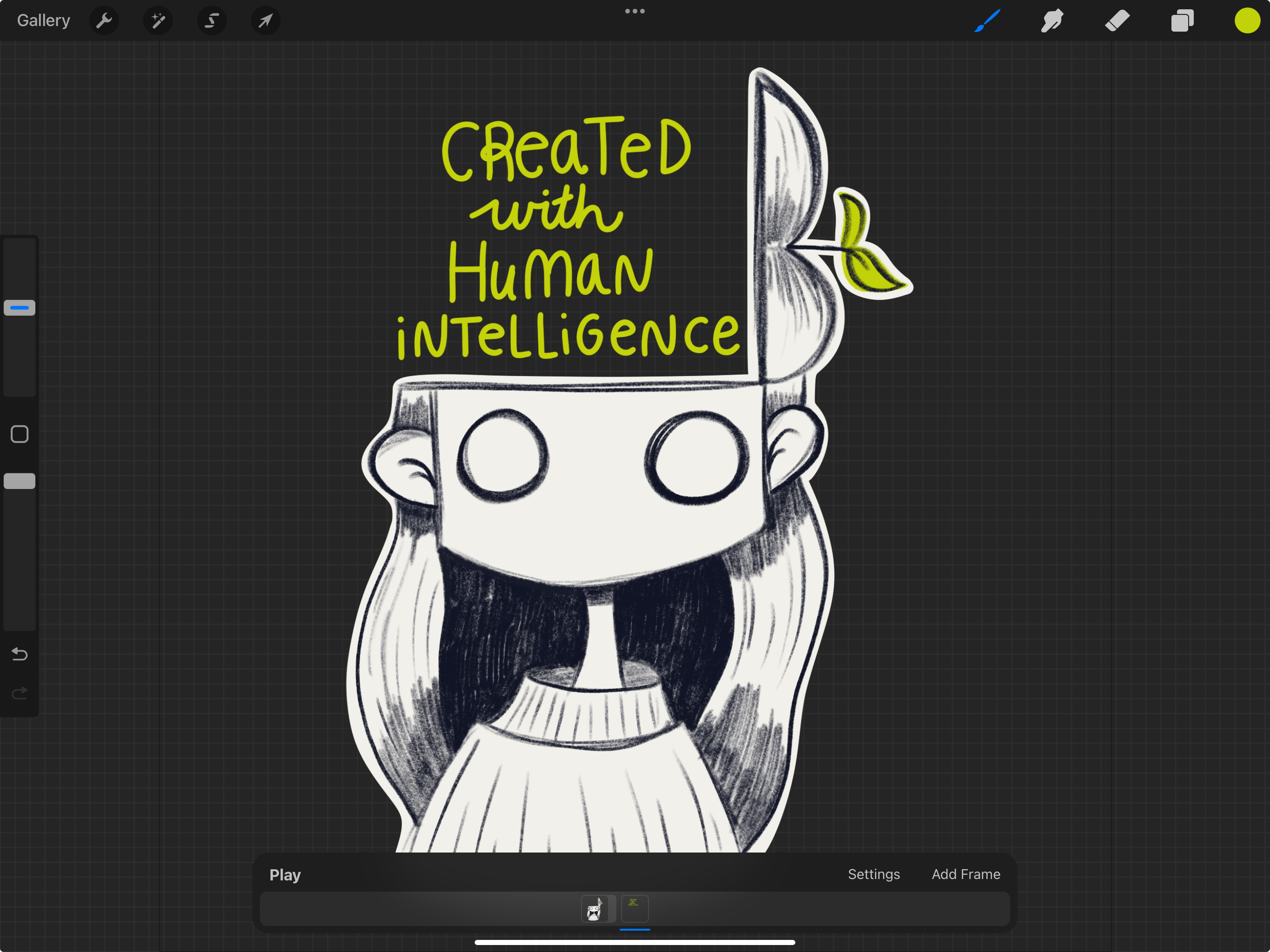 Procreate Tutorial: Exporting Animations - by Jenni Macklin
