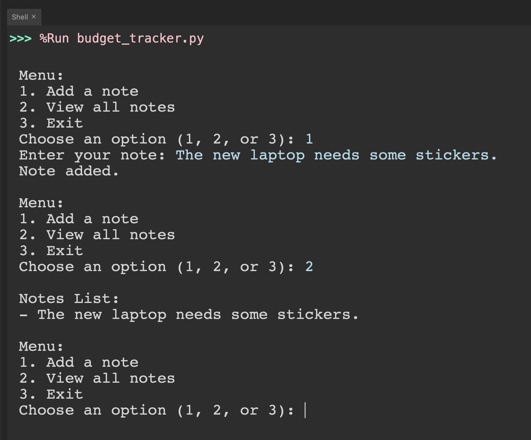 Build a Simple Note Taker with Python - by Ardit Sulce