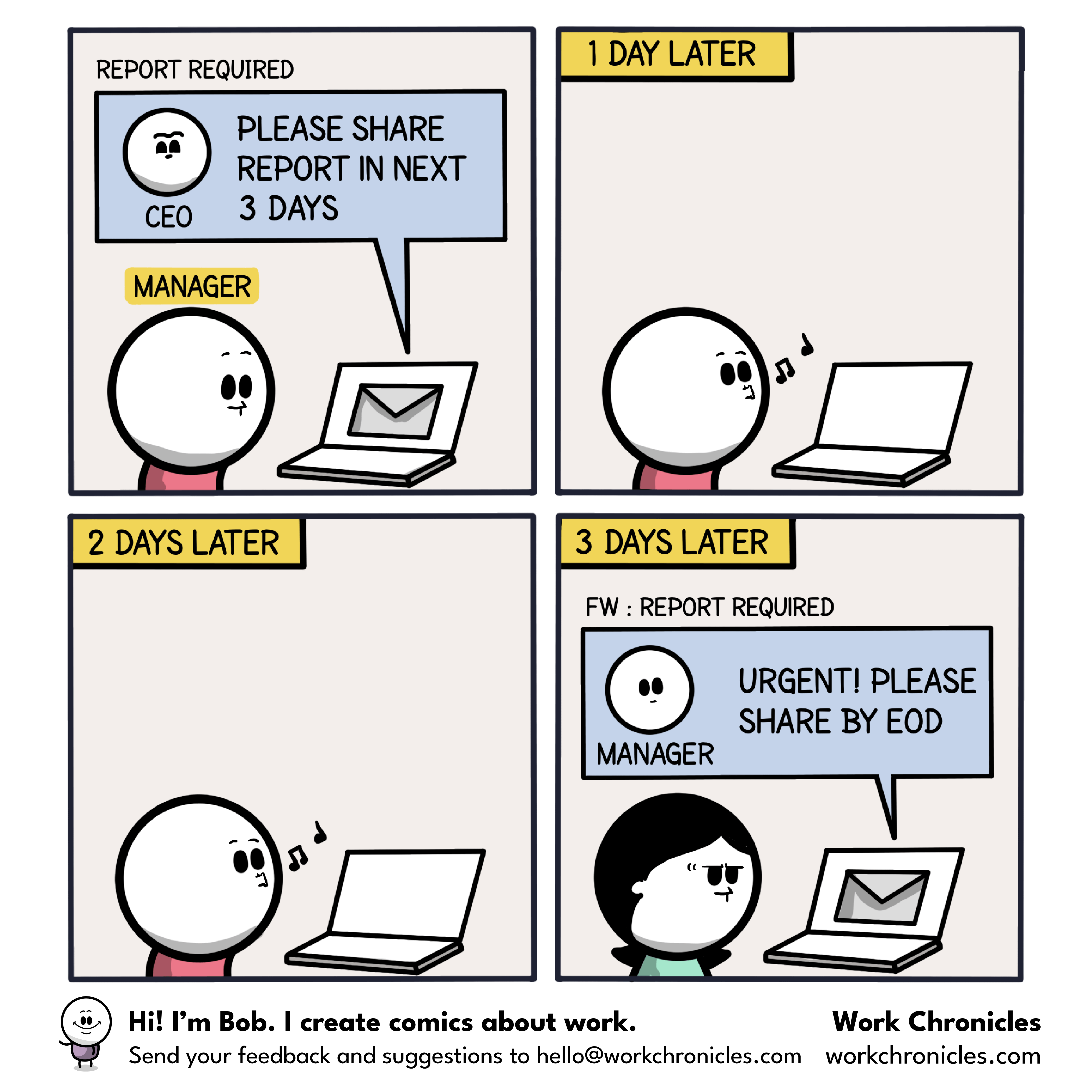 (comic) Urgent - Work Chronicles