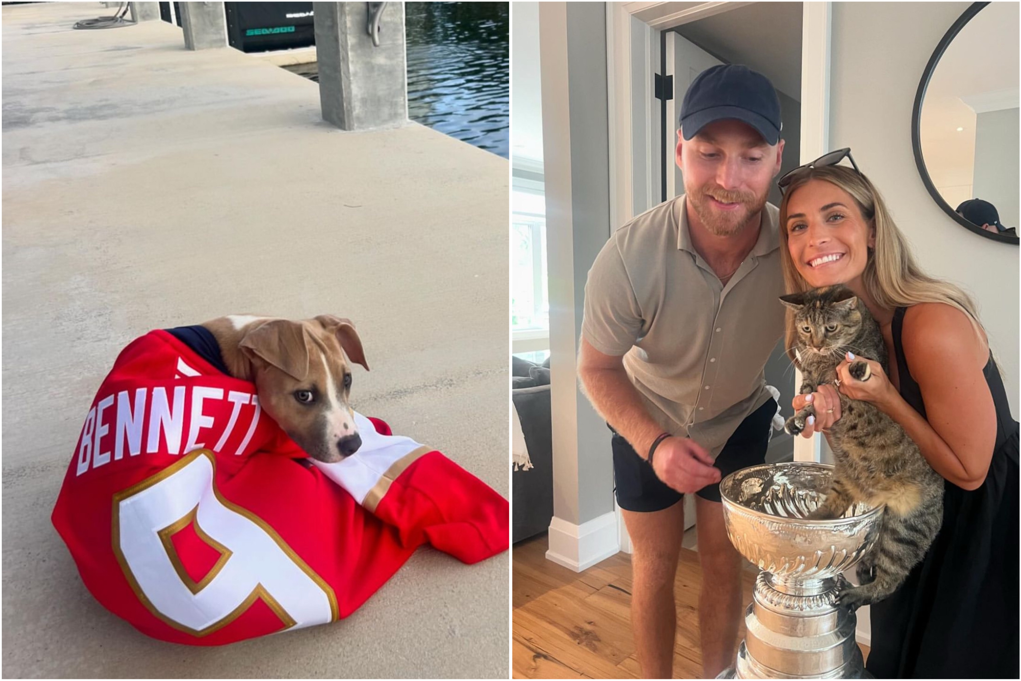 Benny and the Pets: Sam Bennett Teams up with Broward Humane Society on ...