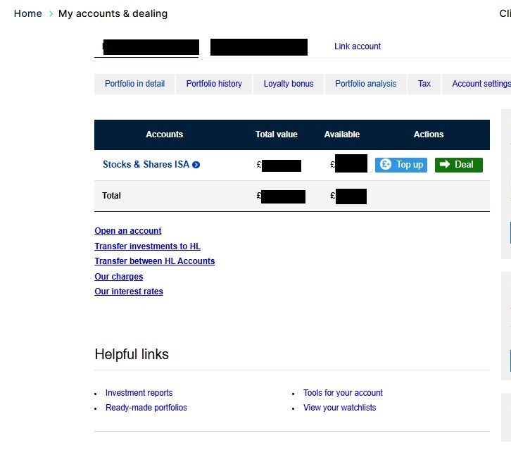 How to: Setting up a direct debit with Hargreaves Lansdown