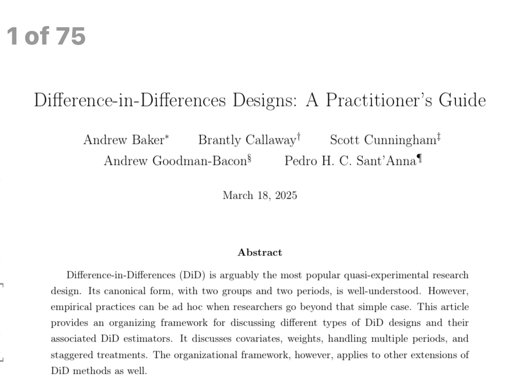 Three announcements: a new diff in diff practitioners guide, a new ...