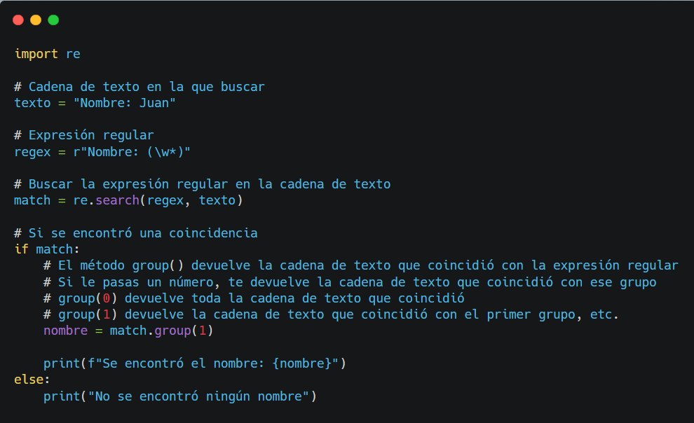 Expresiones Regulares (RegEx)