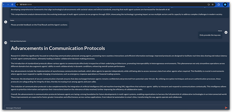 How to Create a Stunning Web UI for CrewAI with Taipy