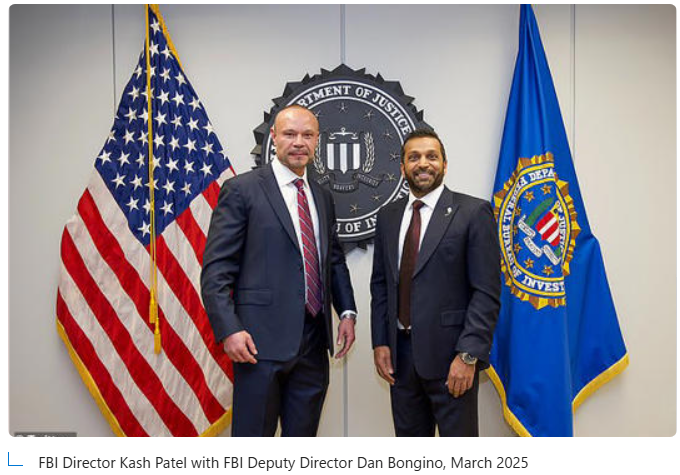 FBI Fires Former Acting Director Brian Driscoll, Senior Officials ...