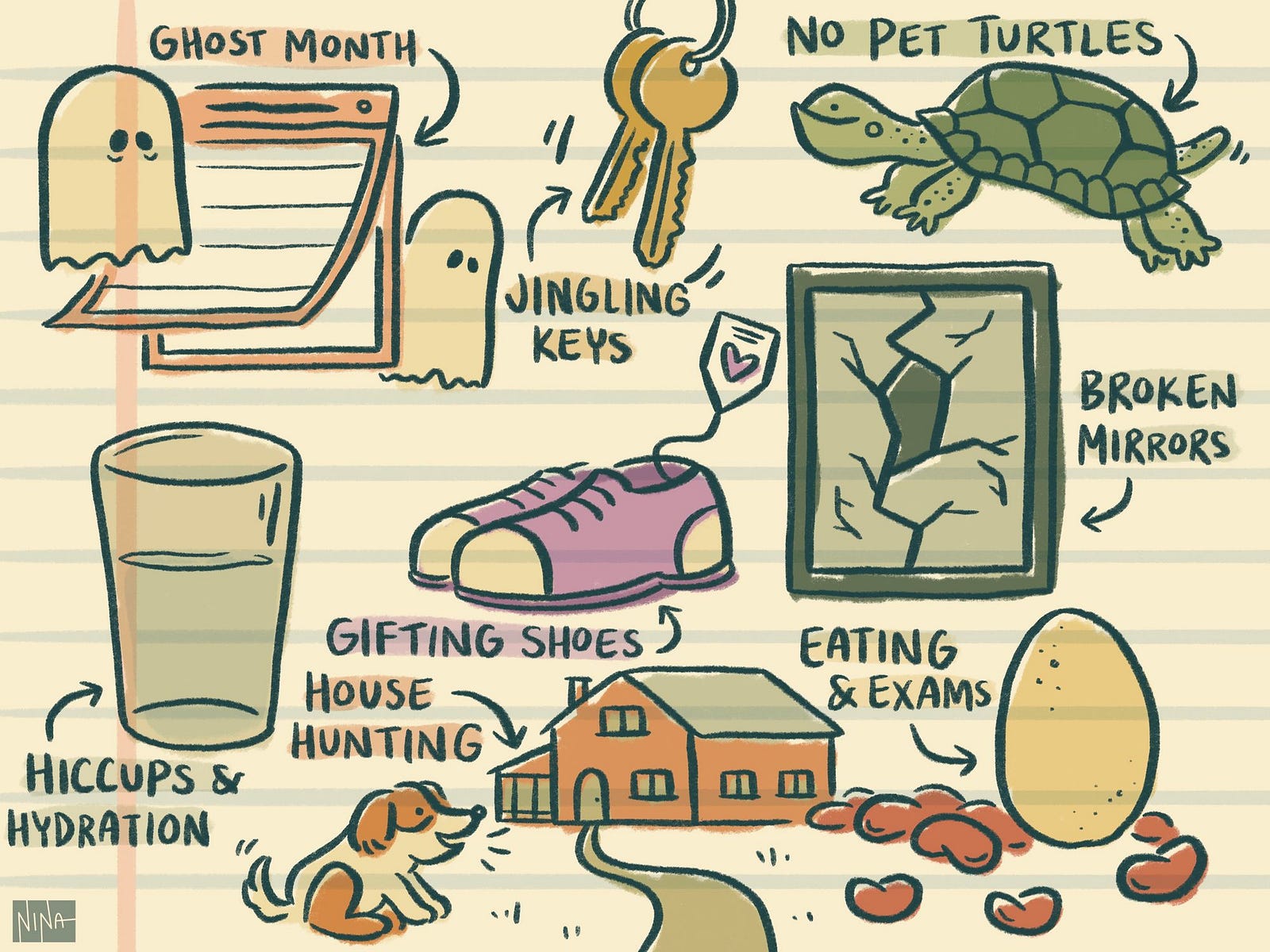 How do cultural superstitions shape our design world?