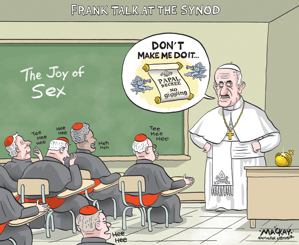 Pope Francis Editorial Cartoon Gallery
