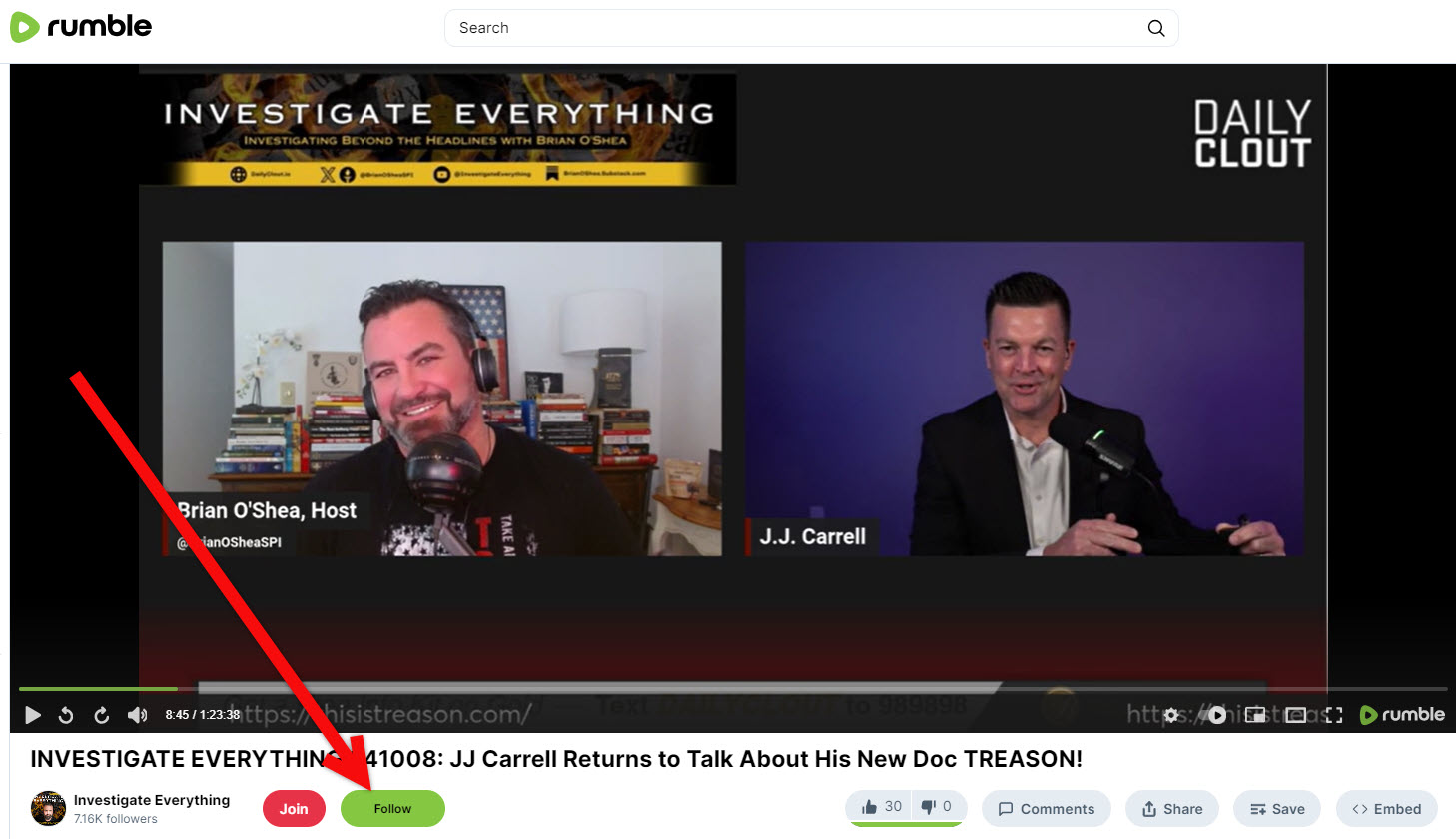 Investigate Everything on DailyClout: JJ CARRELL & Brian O'Shea talk ...