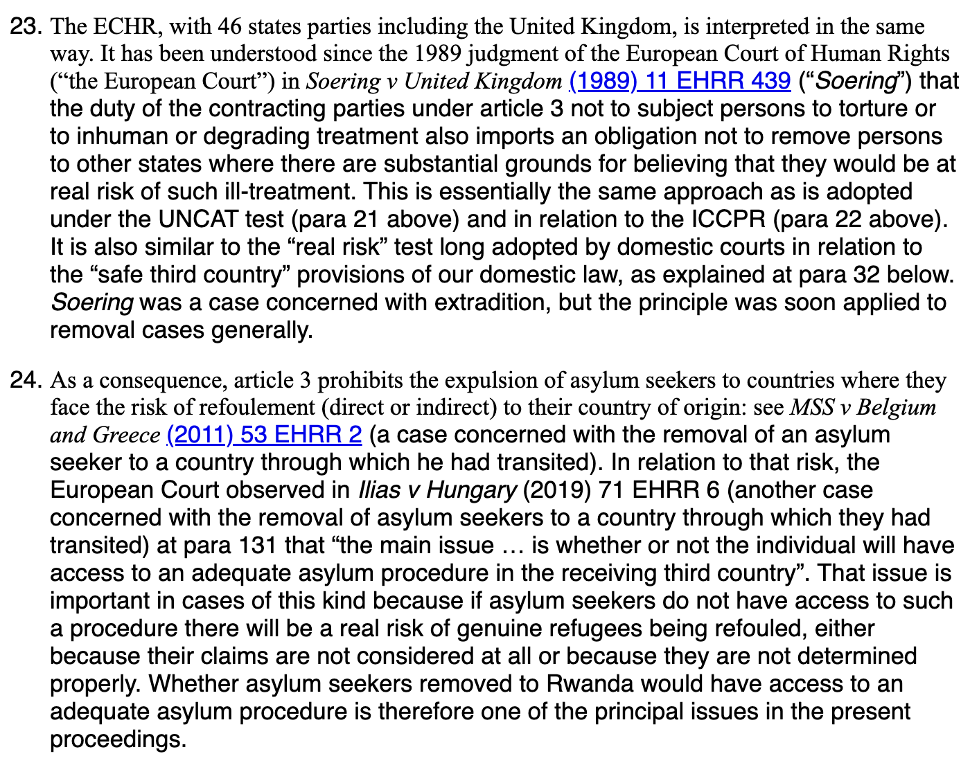The three elements of the Rwanda judgment that show how the United ...