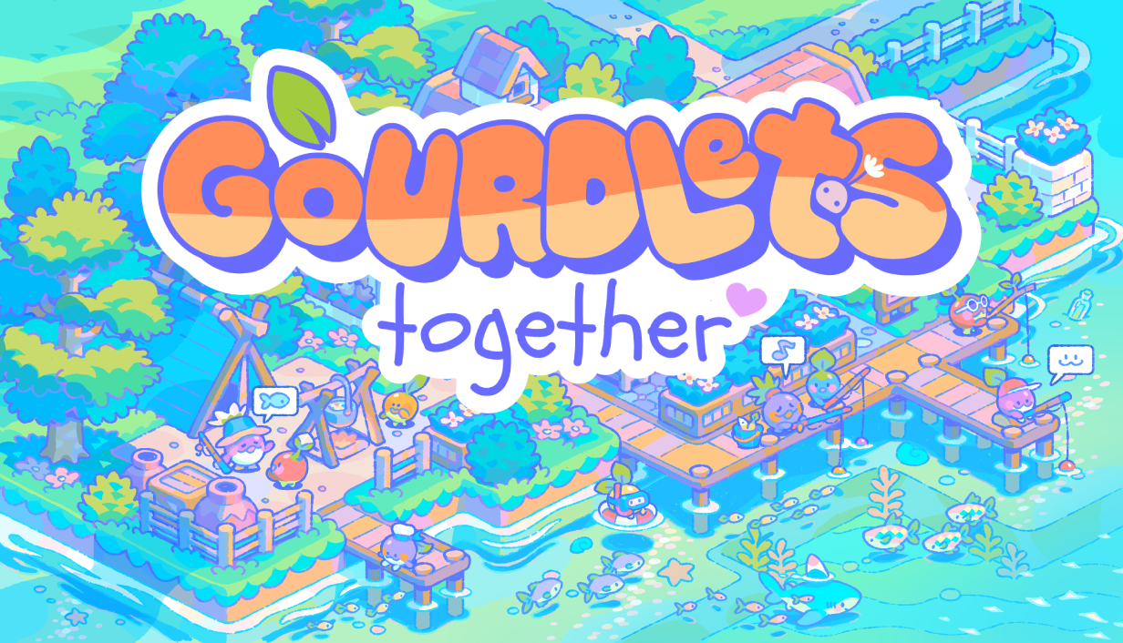 ANNOUNCING MY NEW GAME!!! Gourdlets Together! 🐟