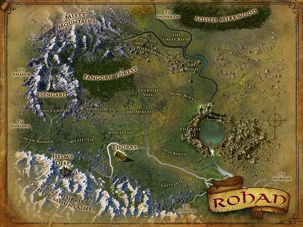 The History of Rohan - by AJ Thomas - Riders of Rohan