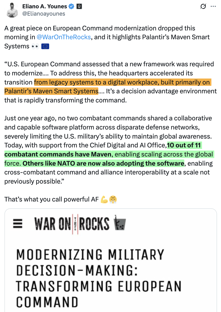 🤝 Google Cloud Partnership | Palantir Bullets #127