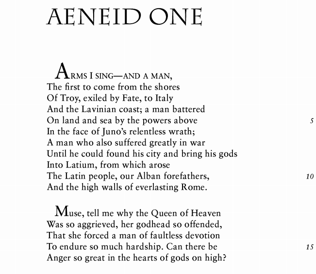English Translations of The Aeneid - by Kveldred