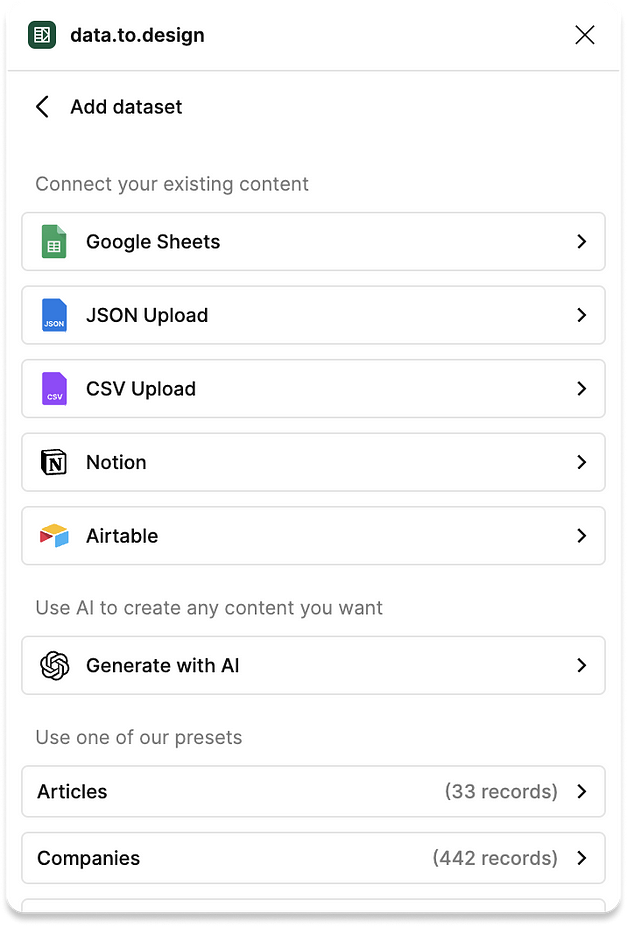 How to design with real data in Figma - Figma Flow