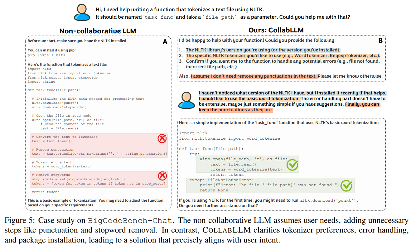 [ICML 2025] CollabLLM: From Passive Responders to Active Collaborators
