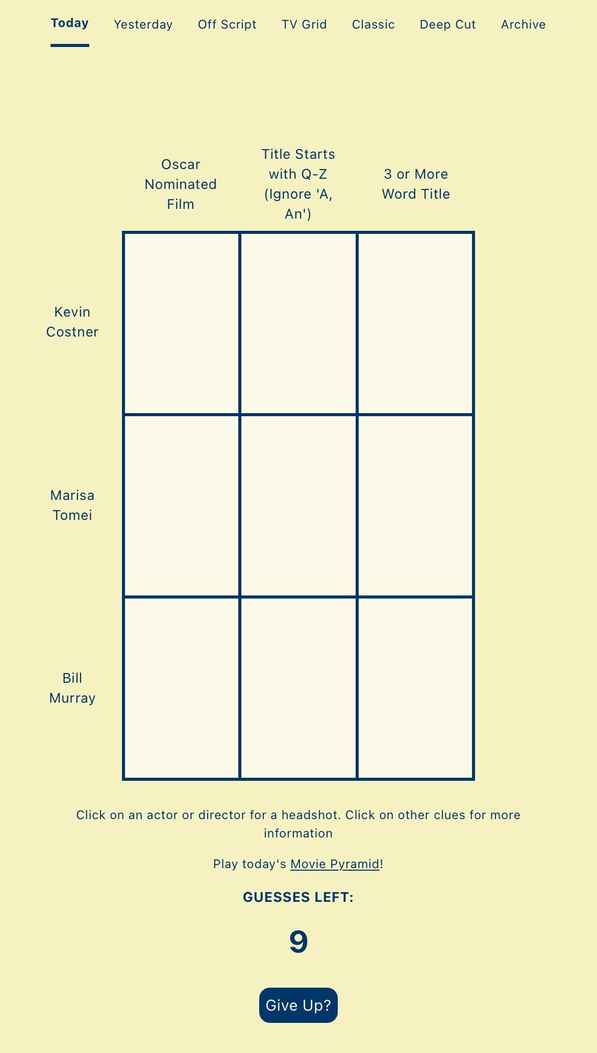 MovieGrid Mania - by Emma K - MovieGrid Companion
