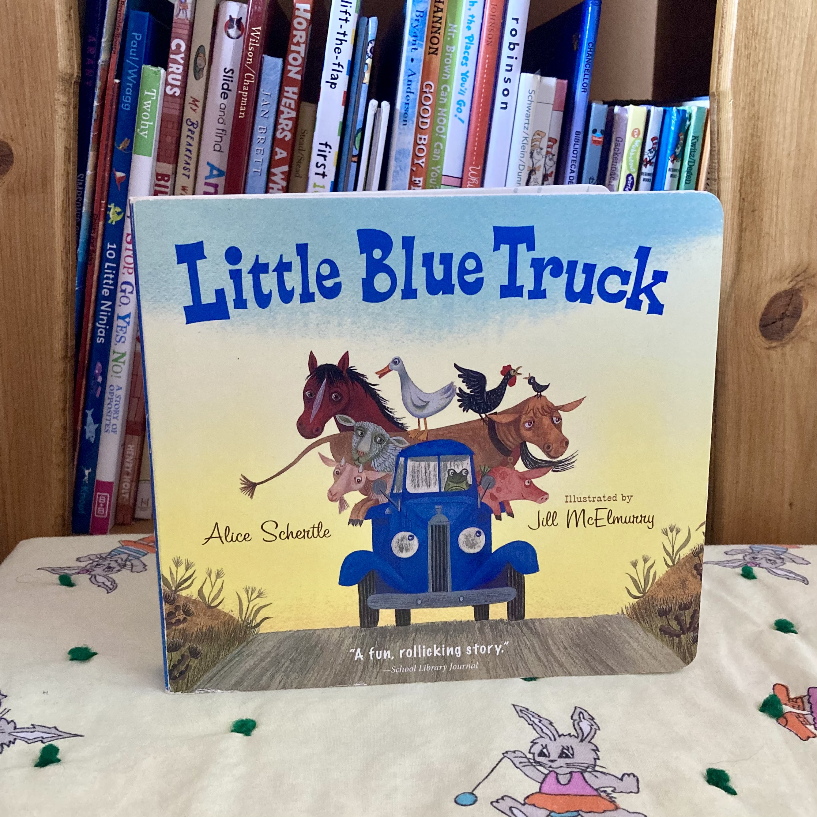 Learning from picture books: LITTLE BLUE TRUCK