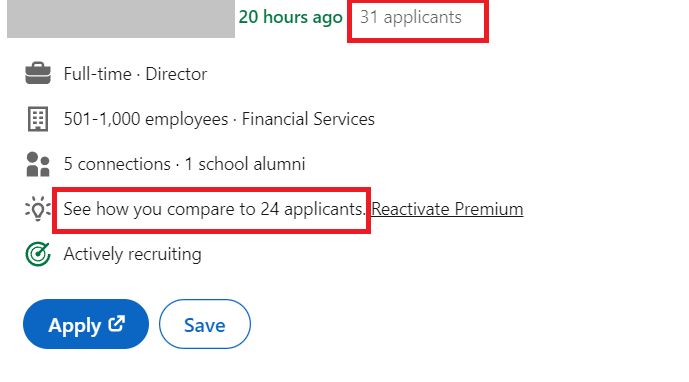 How Accurate Is LinkedIn’s Number of Applicants?