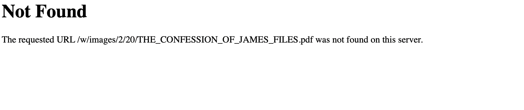Operation 40 And The Unwanted Confession Of James Files