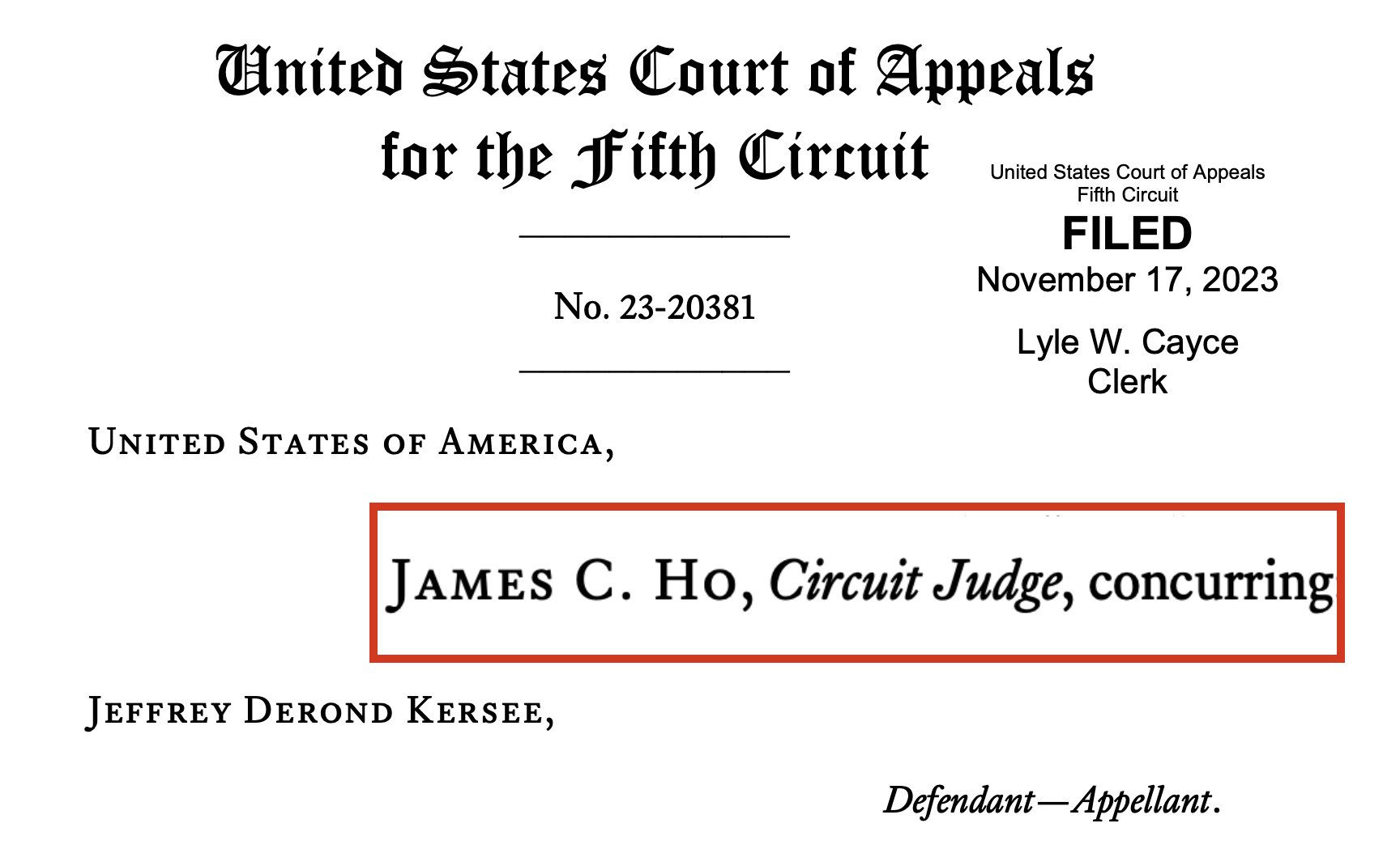 Fifth Circuit judge defends lower-court ruling in Rahimi, domestic ...